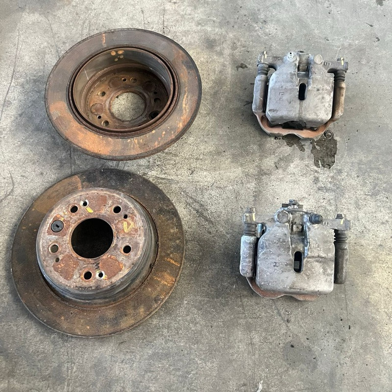 🇯🇵Honda Stream RN6 RN8 Rear Disc And Brake Caliper Set （11Inch ...