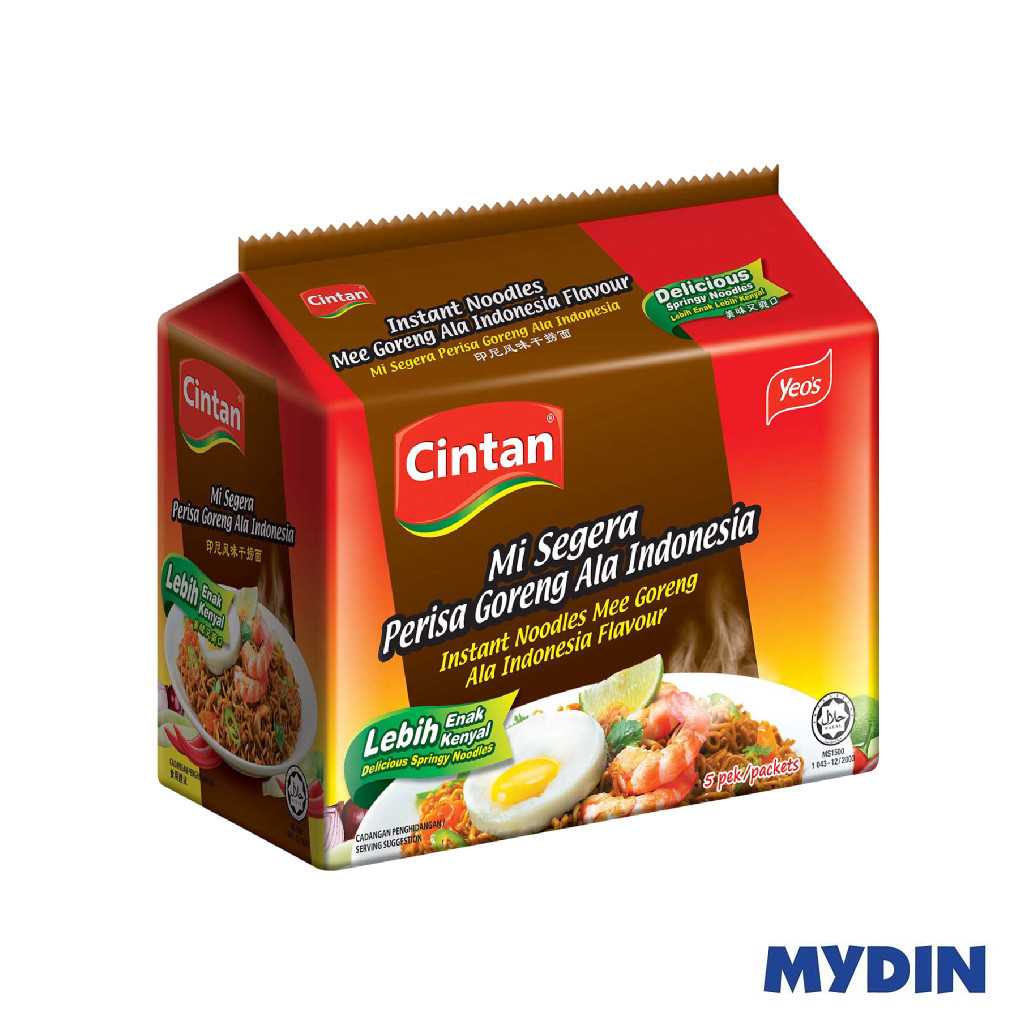 Cintan Instant Noodles Mee Goreng Ala Indonesia Flavour (5's x 78g ...