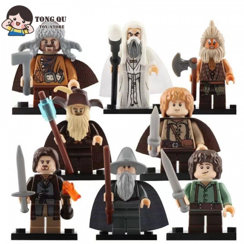 The Lord of the Rings Minifigures Gandalf Frodo Dolls Birthday Gifts ...