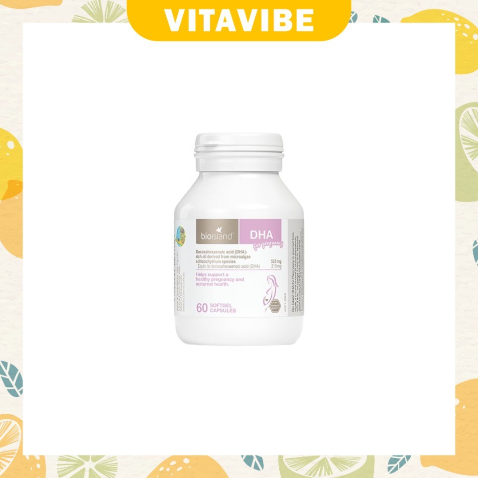 Bio-Island DHA For Pregnancy (60 Softgel Capsules) | Shopee Malaysia