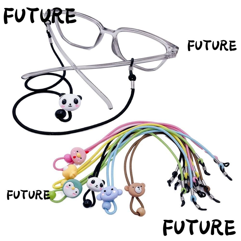 HL-FUTU Hanging Neck Glasses Chain, Elastic Anti-Lost Glasses Lanyard ...
