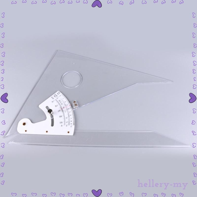 [HelleryMY] Drafting Triangle Ruler Adjustable Precision Scale ...