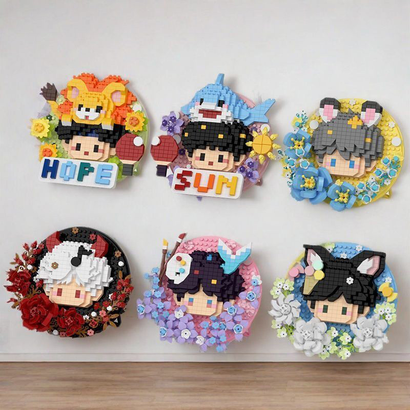 Cartoon Educational Assembly Toys Love and Deepspace Xavier Toys Cute ...