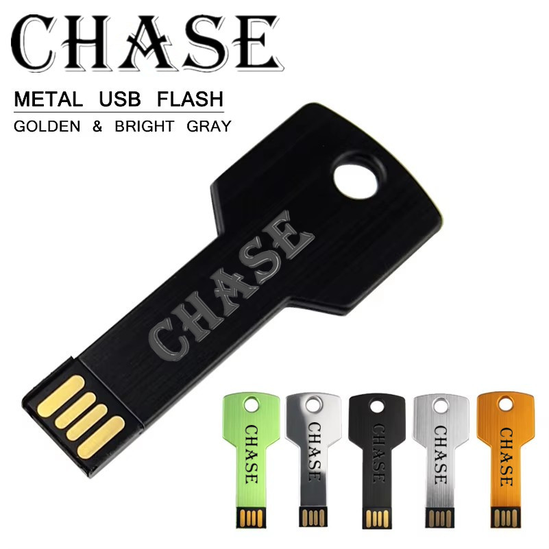Full With Color Metal Key Shape USB Flash Drive 2TB 128GB Pen Drives ...
