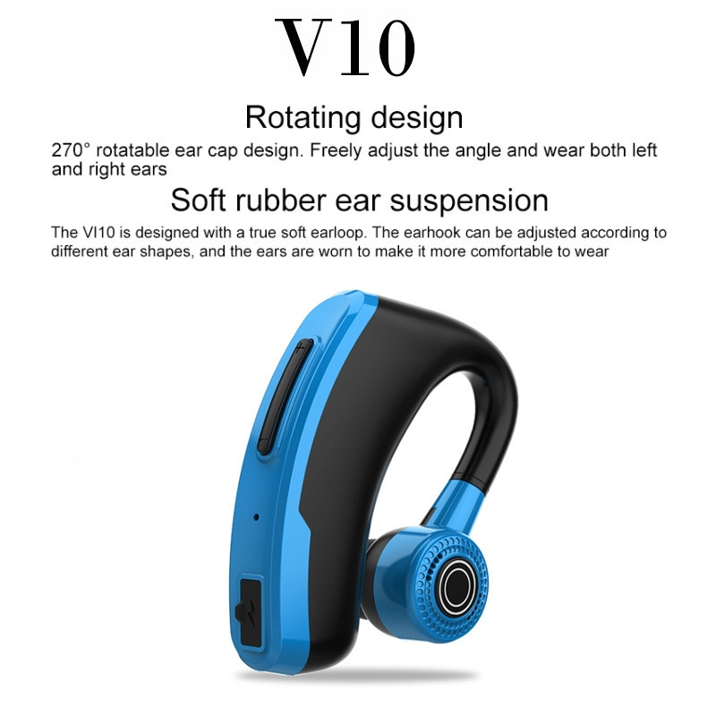 Bluetooth Headset Hanging Ear In-Ear Type with Charging Bin 5.0 New ...