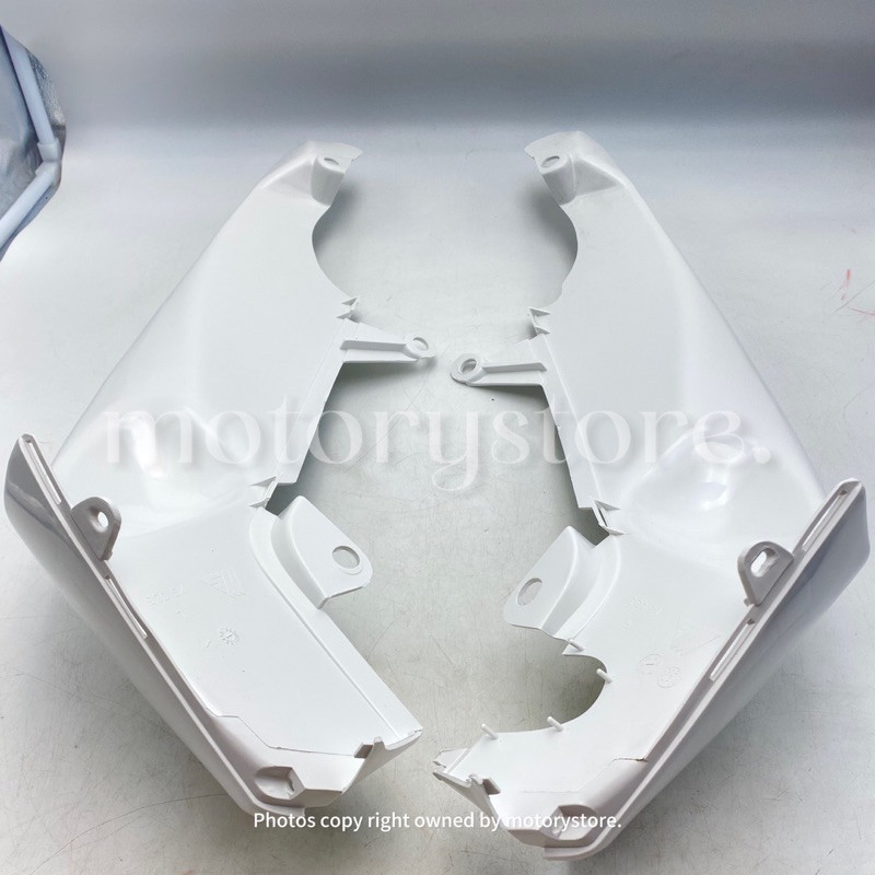SUZUKI RGV120 LEG SHIELD R/L (OEM) WHITE KEPAK KIRI KANAN SAYAP EBEY ...