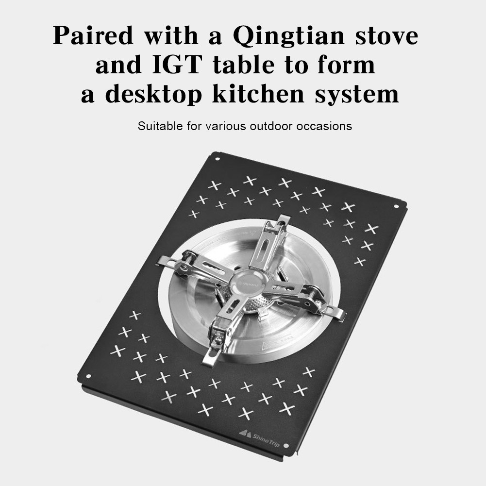 Camping IGT Table Board Stainless Steel Kitchen Outdoor Stove Furnace ...