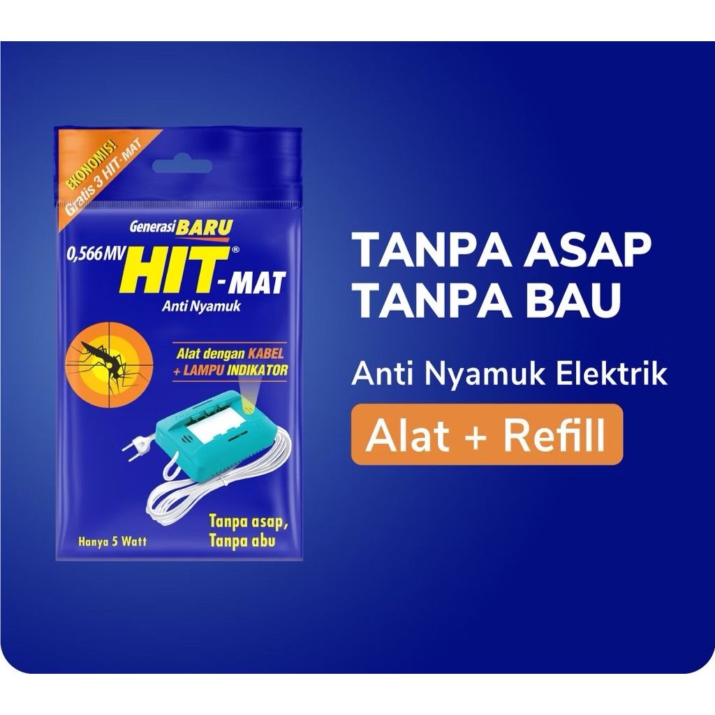 Hit Mat Economical Anti-Mosquito Tool + Lamp - Electric Mosquito ...