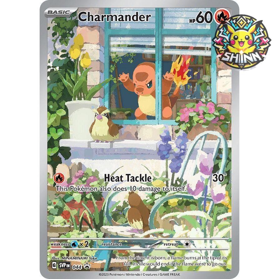 Pokemon Charmander SVP 044 Sealed Obsidian Flames ETB Exclusive Promo ...