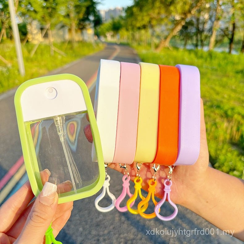 Botol Semburan Warna Macaron Warna Pepejal Botol Semburan Kecil Mudah ...