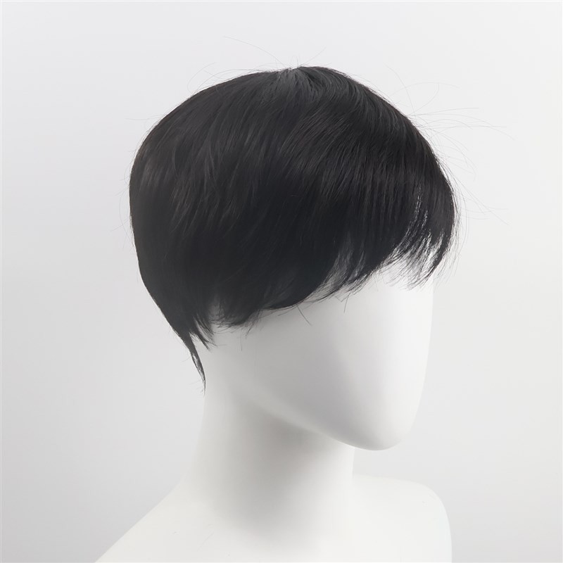 Rambut Pendek Hitam dengan Poni untuk Lelaki, Gaya Cosplay Jay Chou ...