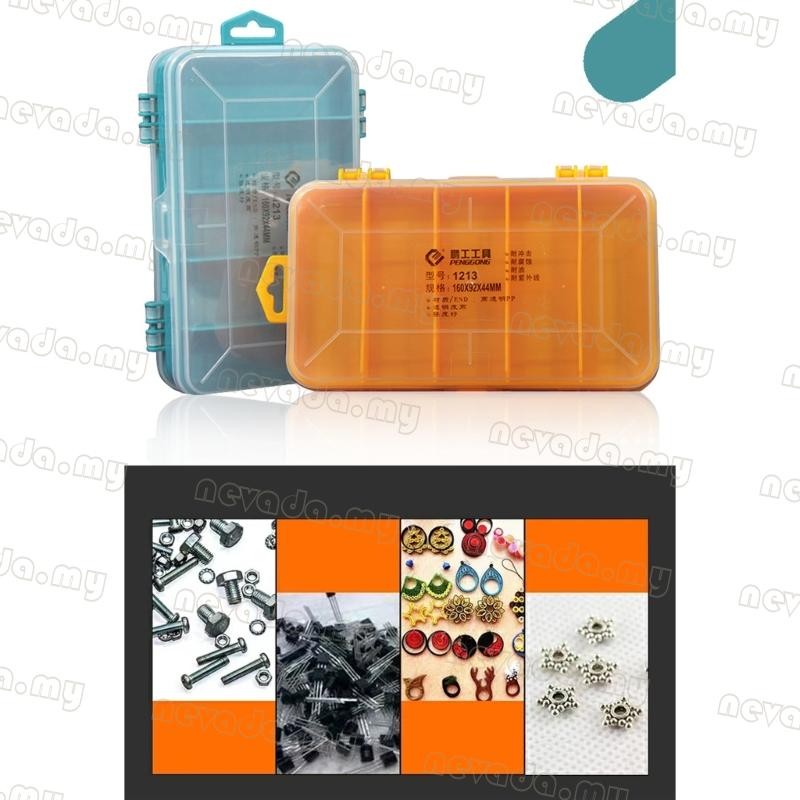 Nevʚ ɞ Double Side Screw Organizer Box with Lids Compartments Tool Bin ...