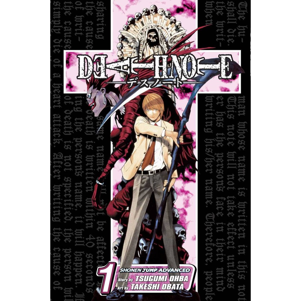 [100% Original Books] - Death Note, Vol. 1 by Tsugumi Ohba (US edition, paperback) | Shopee Malaysia