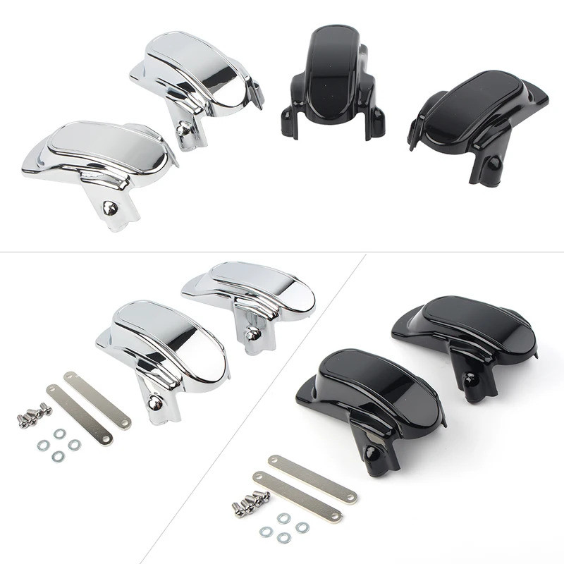 Motorcycle Axle Cover Rear Frame Covers Kit Left Right For Harley Dyna ...