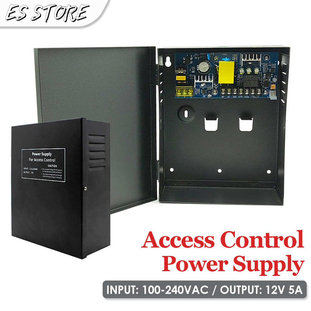 POWER SUPPLY FOR ACCESS CONTROL 12V 5A (UPS) | Shopee Malaysia