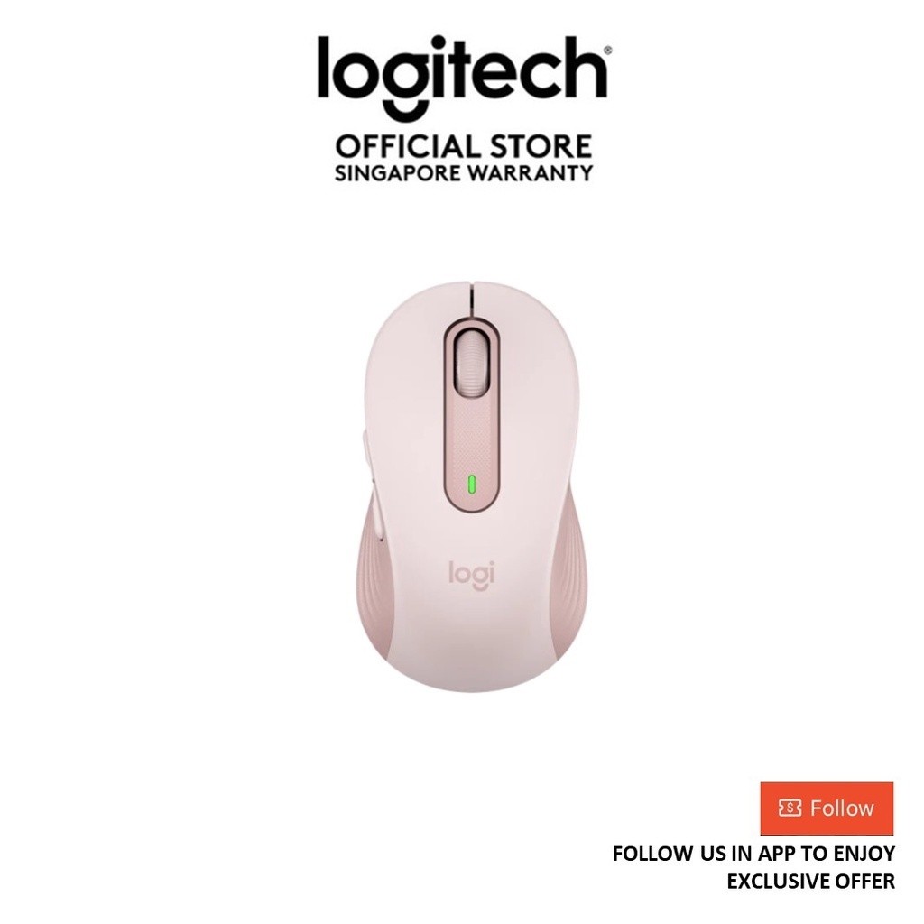 Logitech Signature M650 Wireless Mouse - Silent Clicks, Customisable ...