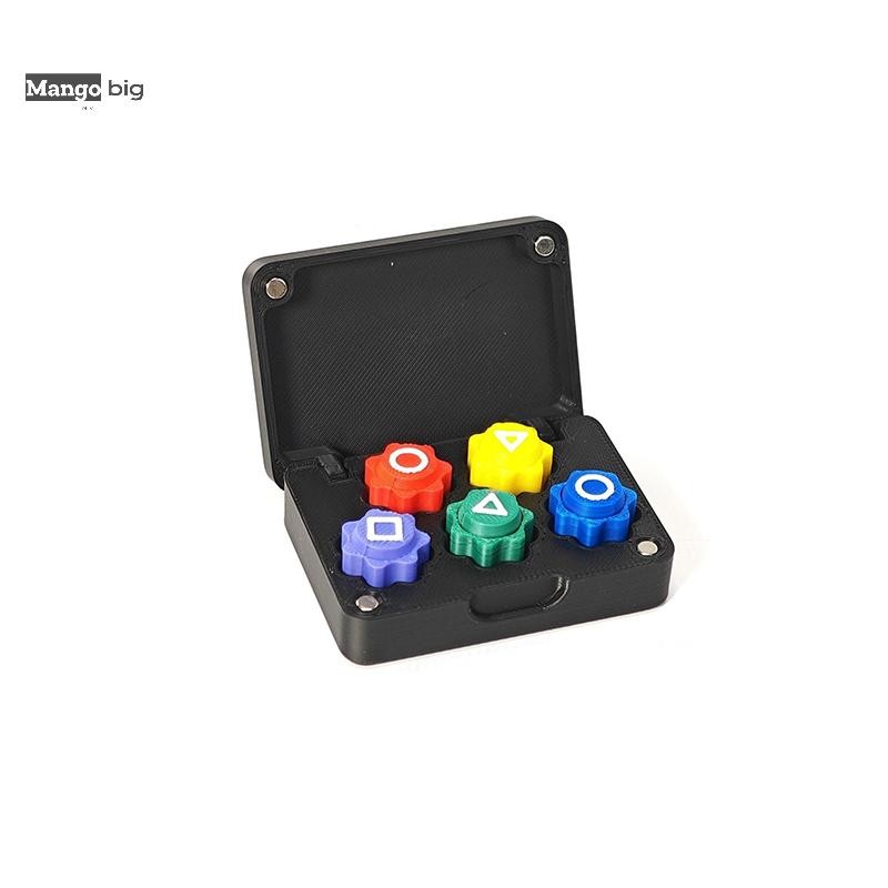 Mangobig 1 Set Dice Gonggi Game Party Catching Toy Korean Film Squid ...