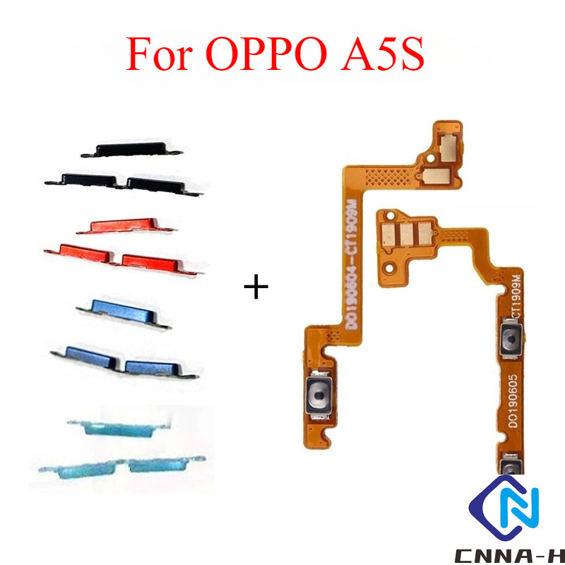 For oppo A5S Volume Power Switch Button Cable Button Side Volume Up ...