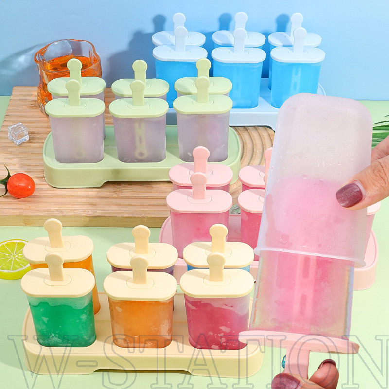 Summer Homemade Popsicle Box - Ice Cream Forming Case - Ice Lattice DIY ...