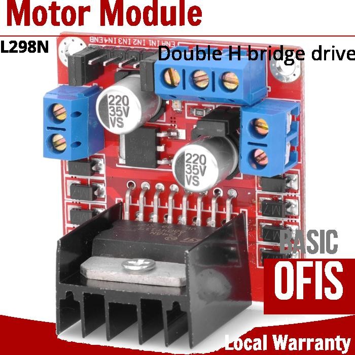 Arduino L298N 2A DC Motor Stepper Dual H Bridge Motor Module | Shopee ...