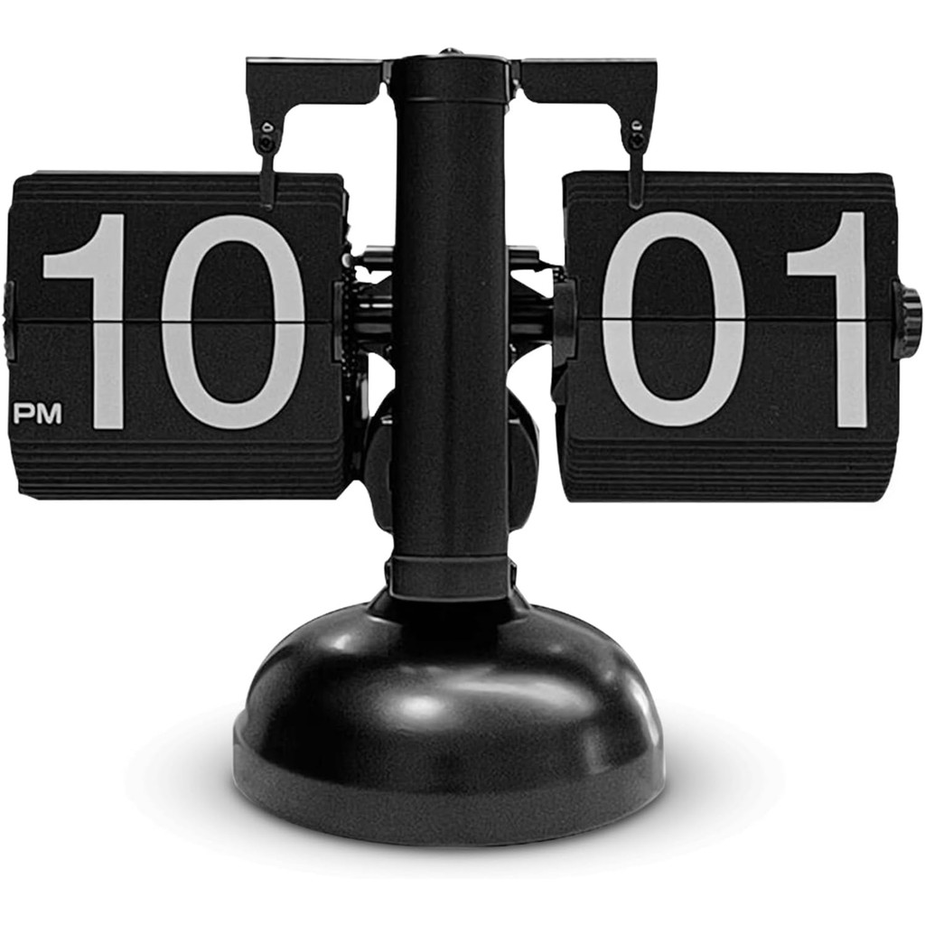 Retro Flip Clock, Flip Desk Clock Retro Digital Table Battery Powered ...