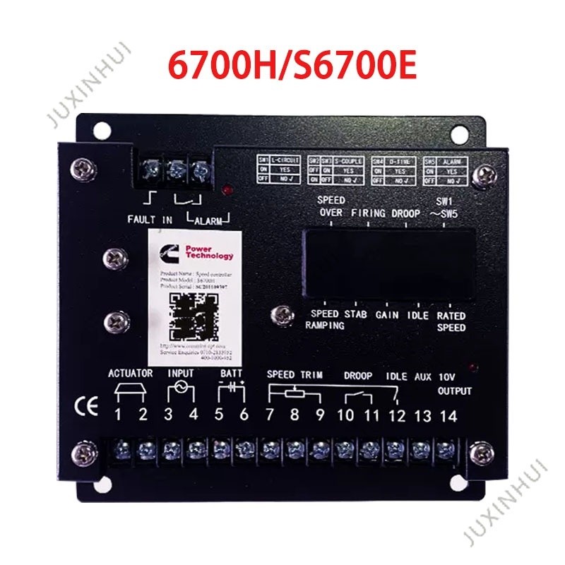 S6700H/S6700E speed control board Dongfeng Cummins generator speed ...