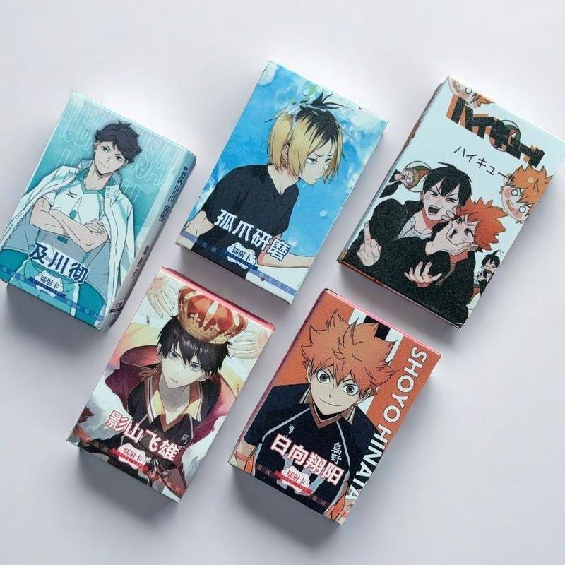 Haikyuu!! Mini LOMO Cards Laser Cards Featuring Kenma Kozume, Toru ...