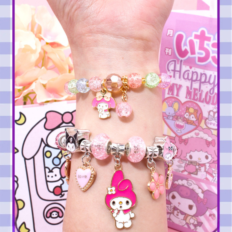 PREMIUM Sanrio DIY Pandora Charm Bracelets Jewelry Goo Card Set ...