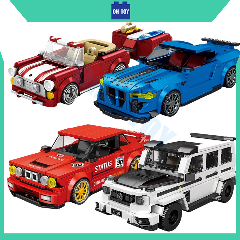 Racing Car Toy Building Blocks,McLaren GT P1 F1,Porsche 911 GT4 ...