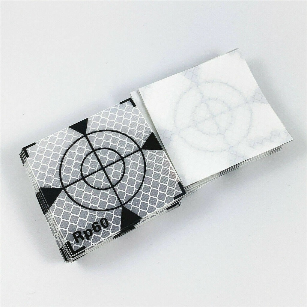 [ Clearance ] 100pc 0/30/40/50/60mm total station reflector reflector ...