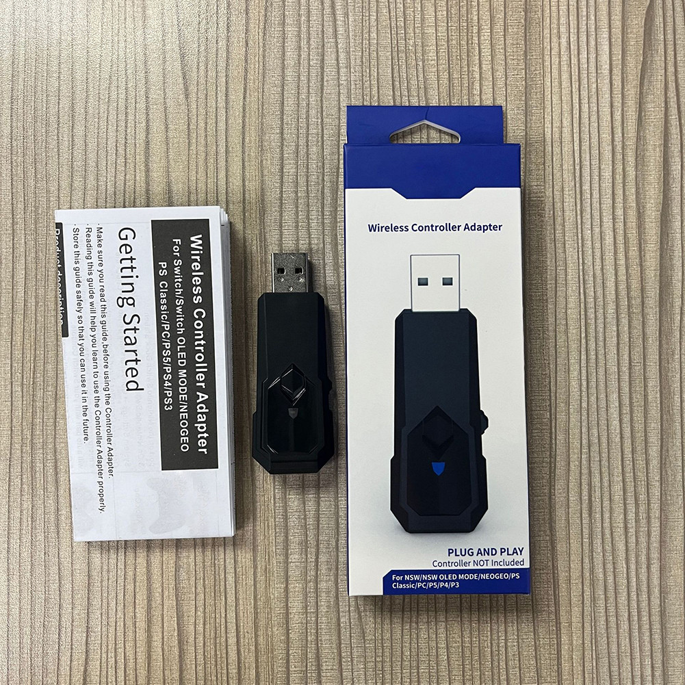 USB Controller Adapter Wireless Controller Converter for PS4 PS3 Switch ...