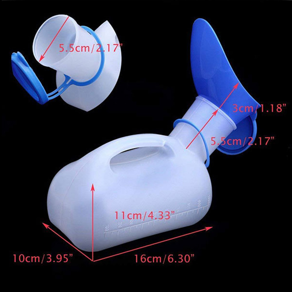 750ml Portable Adult Urinal Outdoor Camping High-Quality Travel Urine ...