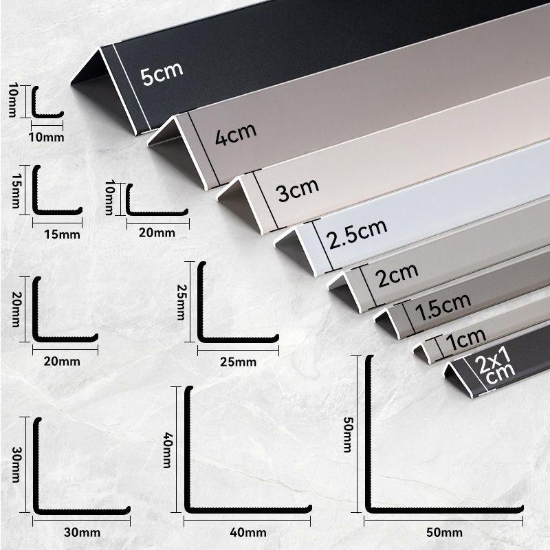 Titanium Aluminum Alloy Corner Protection Strip Corner Wall Protector Protection Bar Decorative ...