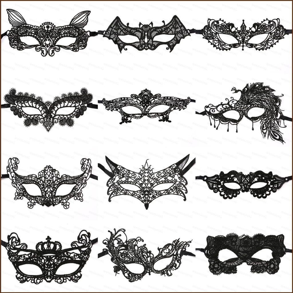 SQ2 Lace Eye Patch Sexy Masquerade Mask Christmas Supplies Photo Props ...