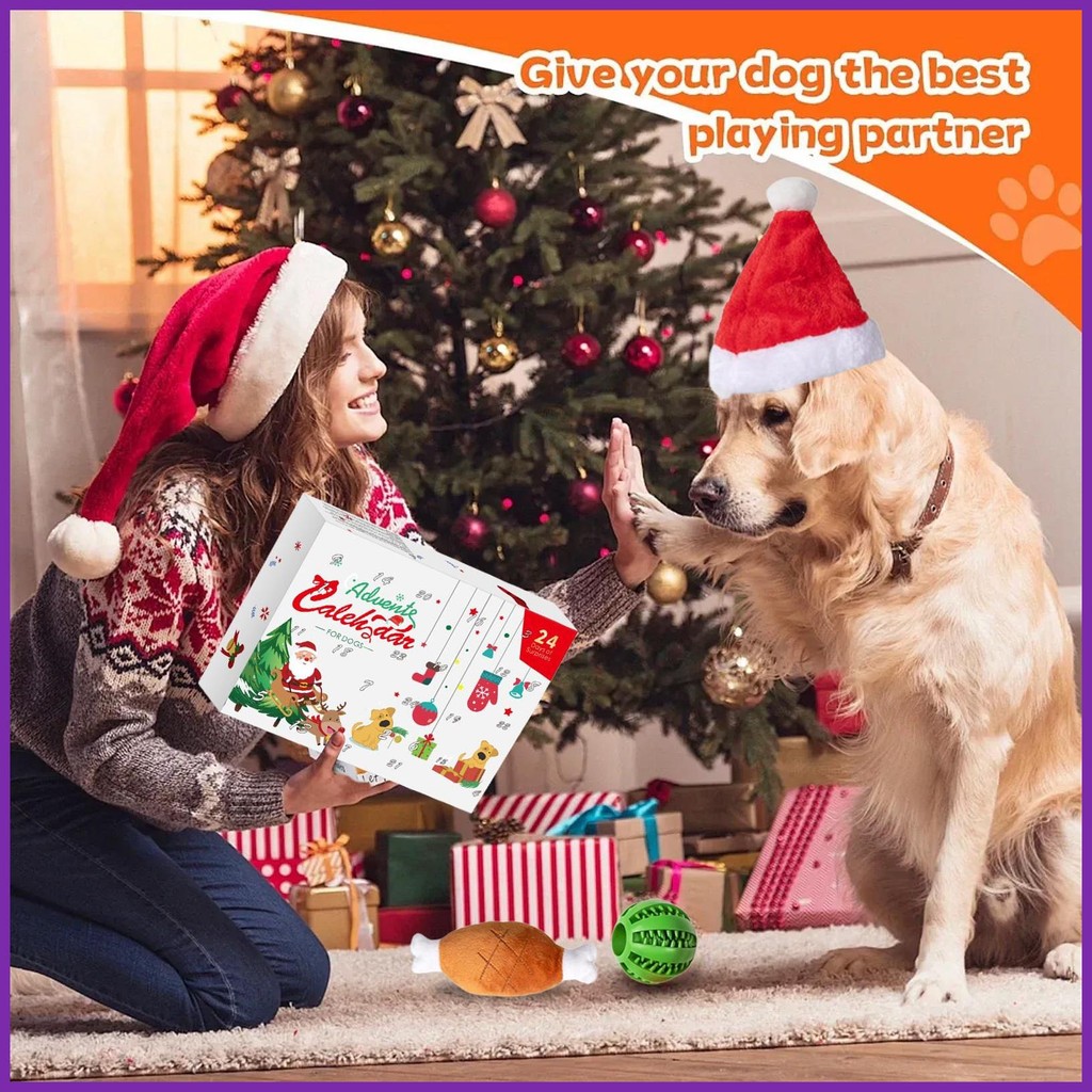 Dog Pet Toy Christmas Countdown Calendar Safe Advent Calendars ...