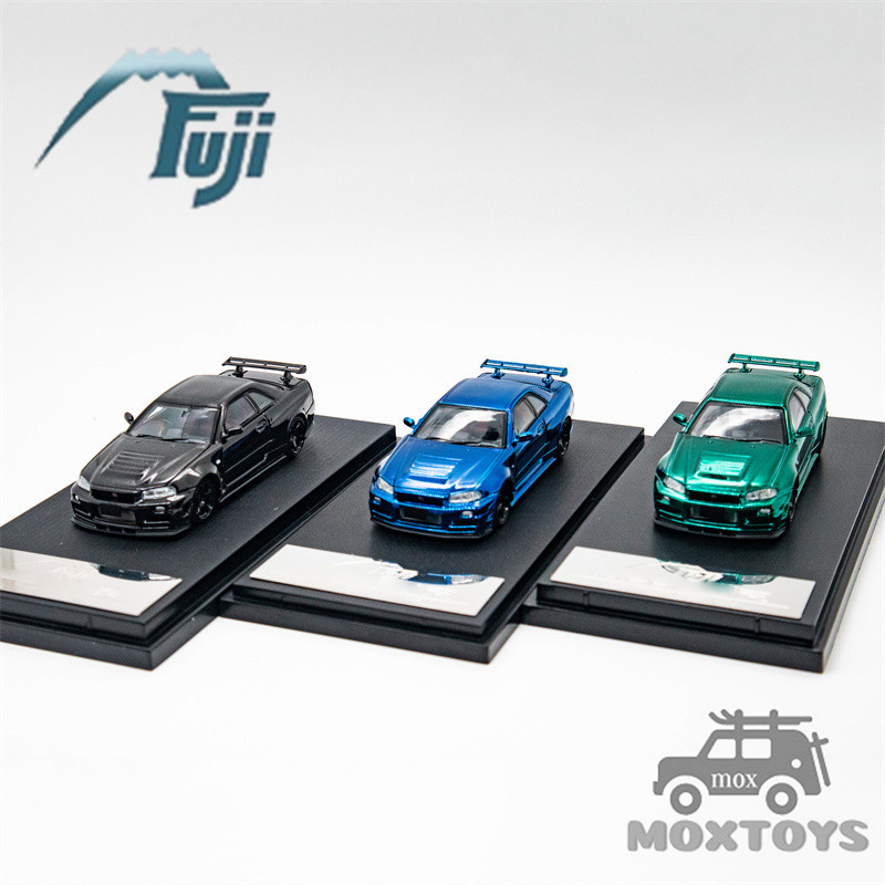 Fuji 1:64 Skyline R34 GT-R Nismo Z-Tune Diecast Model Car | Shopee Malaysia