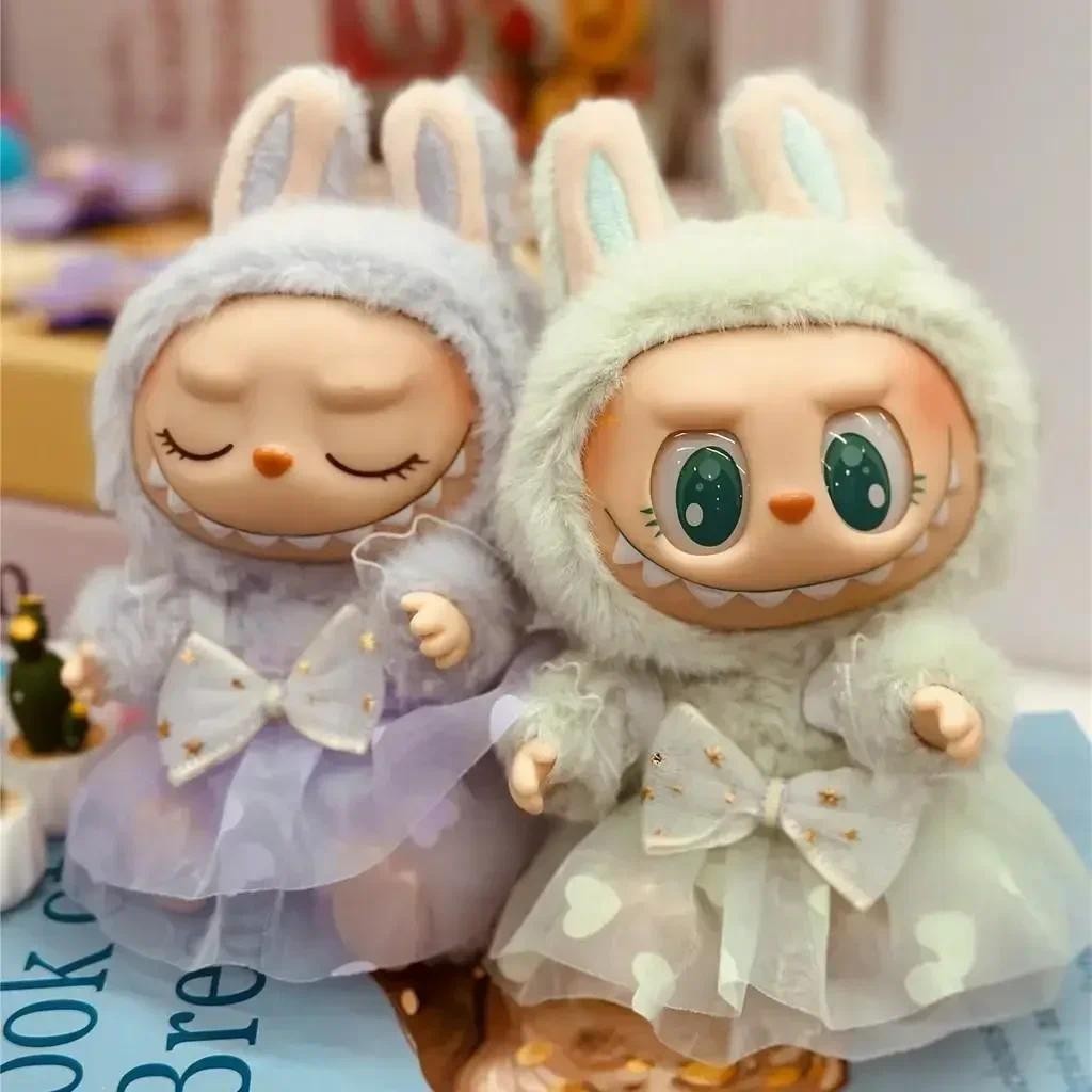 Labubu Clothes V2 V1 Butterfly Fairy Wings Purple Heart Dress for ...