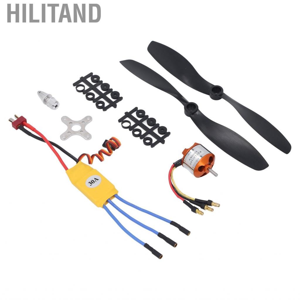 Hilitand Brushless Motor Replacement A2212 10T 30A 1400KV Kit for 550 ...