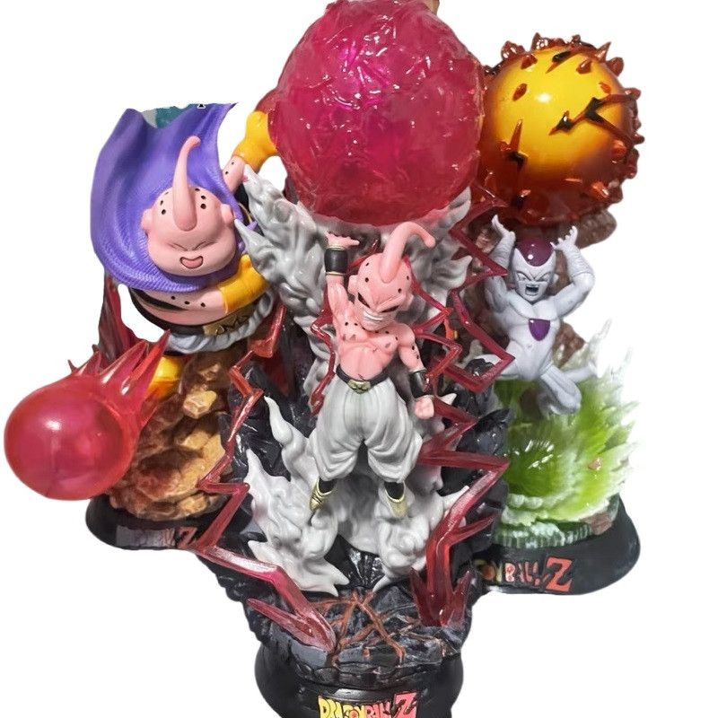 Dragon Figure LED LIGHT Spirit Bomb Son Battle Explosion Wave Majin Buu ...