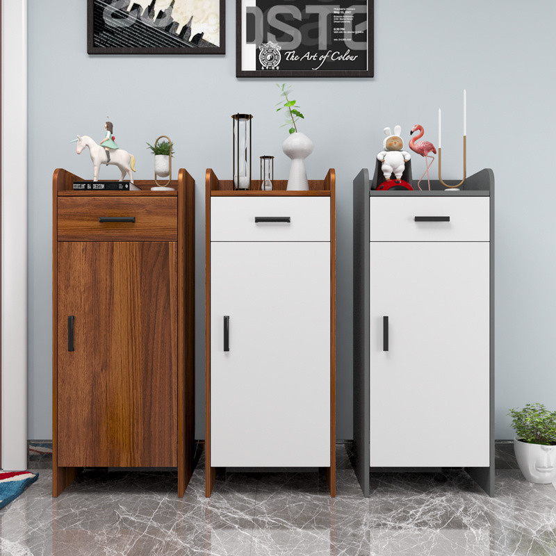 Entrance Shoe Cabinet Small Apartment Narrow Storage Cabinet Simple ...