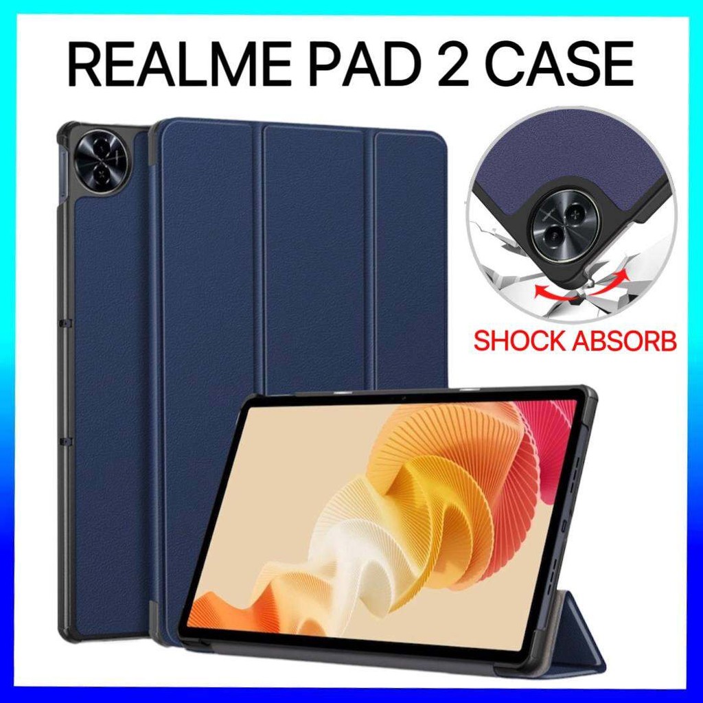Realme Pad 2 PU Leather Magnetic Flip Case Realme Pad2 Stand Cover Flip ...