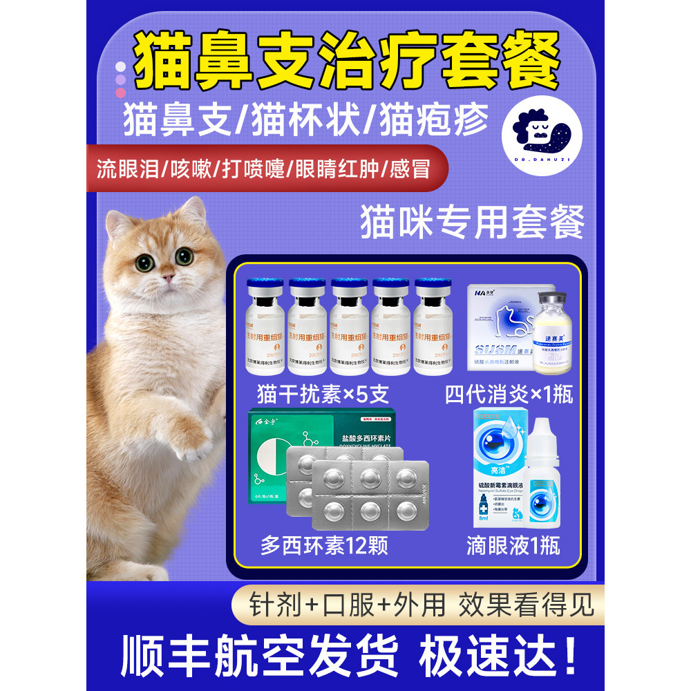 Kit Rawatan Hidung Tersumbat Kucing untuk Anak Kucing dan Kucing Dewasa ...