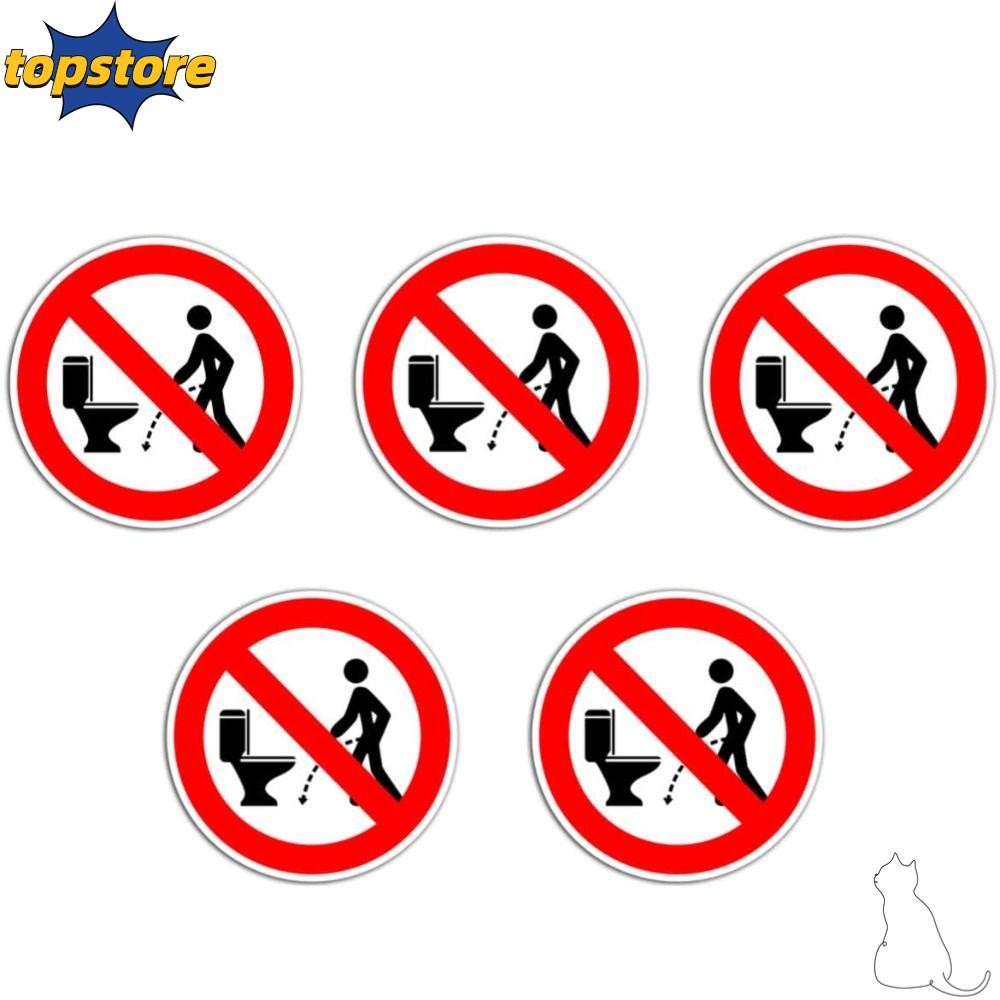 TOPSTORE Dog Peeing Is Forbidden Stickers, Logo Stickers Car Window ...