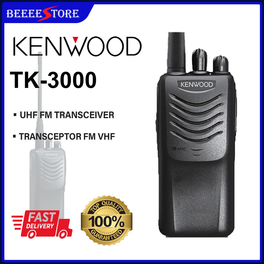 Kenwood TK-3000 Walkie Talkie Light Weight Powerful Quality Radio ...