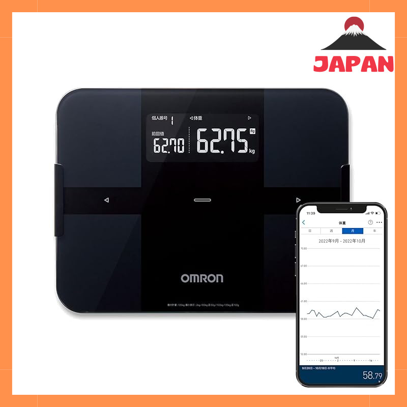 Omron Body Composition Scale with Smartphone App Compatibility - HBF-255T Series | Shopee Malaysia