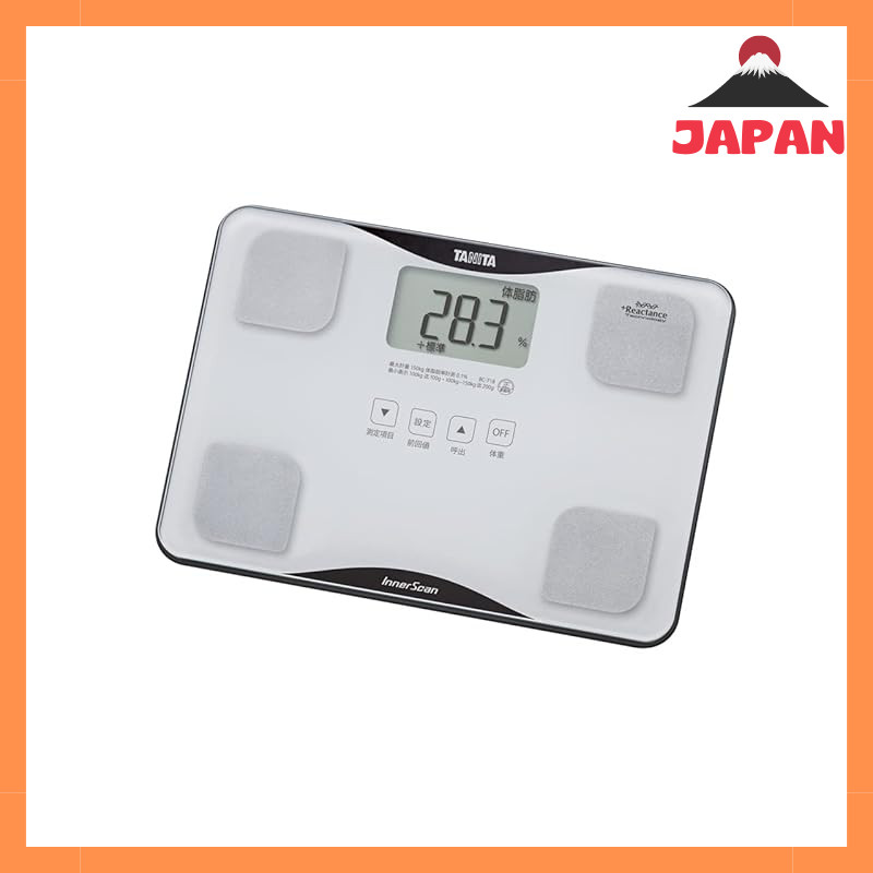 Tanita Body Composition Scale Inner Scan BC-718-WH (White) | Shopee ...