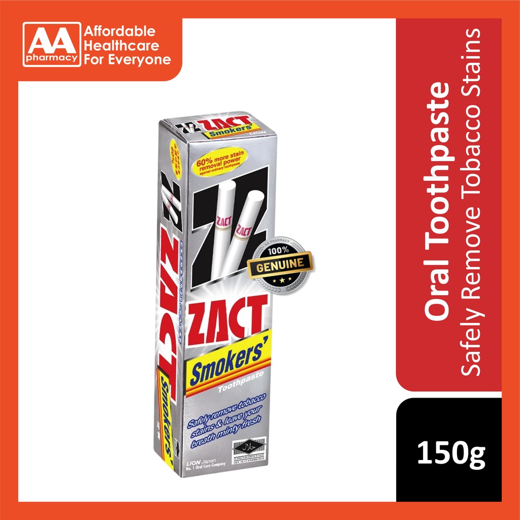 Zact Lion Smokers' Toothpaste 150g | Shopee Malaysia