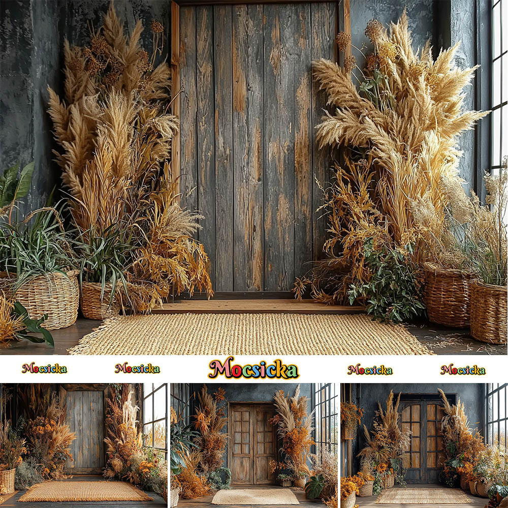 Bohemian Art Photography Background Plant Screen Decoration Background ...