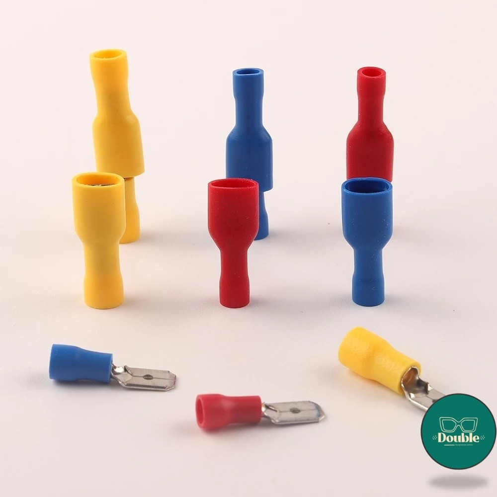 DG Quality 20set 10set 25set Female + Male Insulated Spade Crimp ...