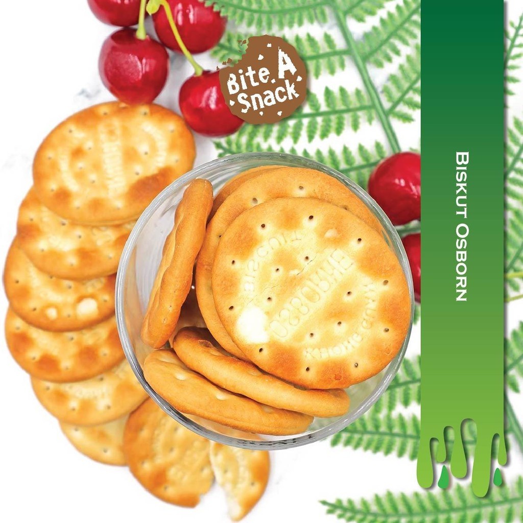 HALAL🌟Ipoh Traditional Osborne Crackers / Biskut Osborn 200g+-/pack ...